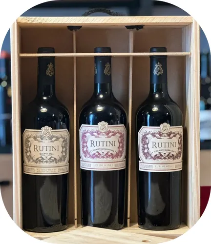 Vino Rutini Malbec + Cab. Malbec + Cab. Sauvignon C/ Madera Vino Rutini Malbec + Cab. Malbec + Cab. Sauvignon C/ Madera