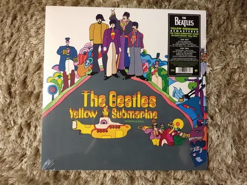 Lp The Beatles Yellow Submarine Remas 180g Lacrado Novo Frete Grátis