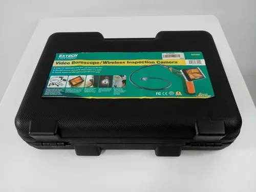 Boroscópio Extech Br200 Diâm Câm 17mm Lcd Tft Color 3,5 Pol. | Frete grátis