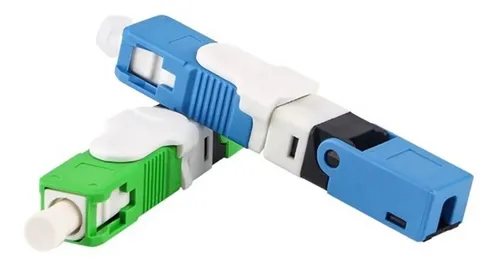 Kit Conector De Campo One-click C/ 50 Sc/apc + 50 Sc/upc | Parcelamento sem juros