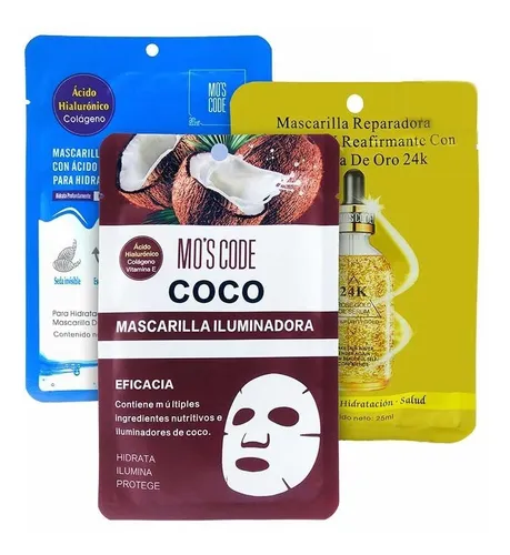Mascarilla Facial Hidratante Coreana Unisex Mayoreo Spa Anti Edad