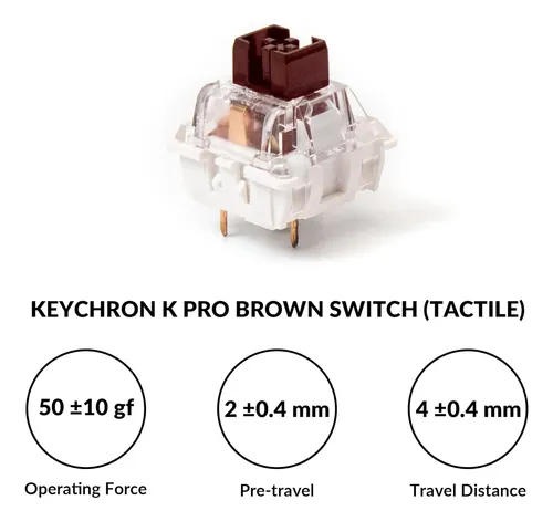 Teclado Keychron V3 Tkl Interruptores Marrones Negro | Cuotas sin interés