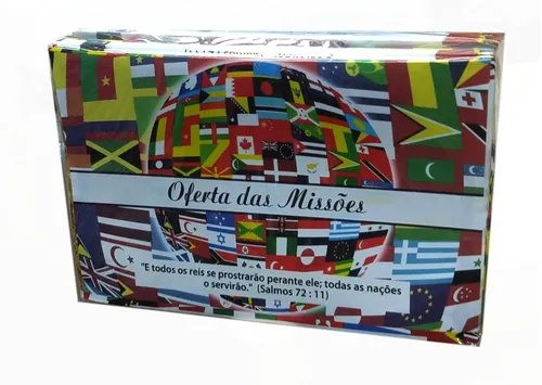 Envelope Para Campanha Dízimos E Oferta Das Missões Pacote 100 Unidades