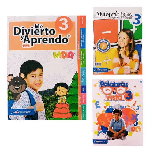 Guia Montenegro 3to Me Divierto Y Aprendo 2023- 2024 Mda en venta en ... Guia Montenegro 3to Me Divierto Y Aprendo 2023- 2024 Mda en venta en ...