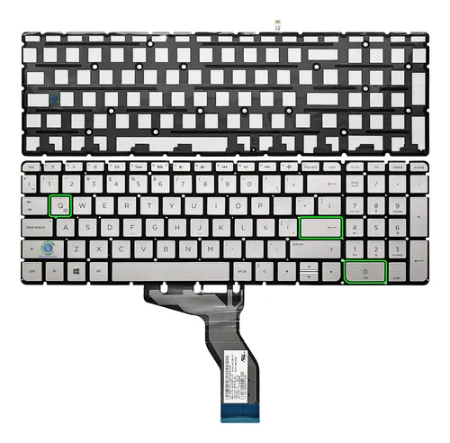 Teclado Para Hp 15 As004la 15 As002la 15 As 15 Ah Luz Lat Meses Sin