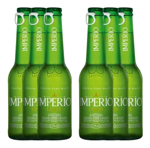 Cerveja Império Lager Puro Malte Long Neck 275ml Kit C 6 Mercadolivre