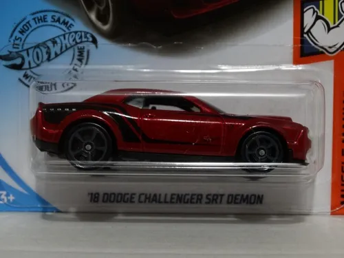 Hot Wheels 2019 18 Dodge Challenger Srt Demon 194 250 Meses Sin Intereses