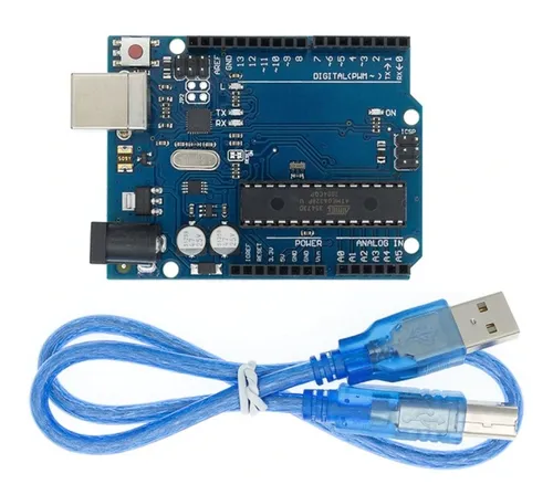 Placa Arduino Uno Dip R3 16u2 Atmega328 Cabo Usb Brinde | Frete grátis Placa Arduino Uno Dip R3 16u2 Atmega328 Cabo Usb Brinde | Frete grátis