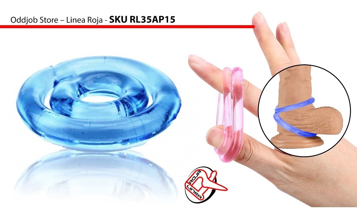 Anillo Doble En Silicona Para El Pene Y Testículos Mercadolibre