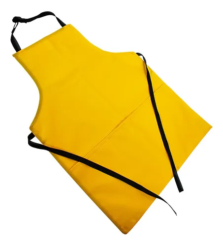 Mandil De Trabajo Industrial 100% Impermeable & 14 Colores Color ...