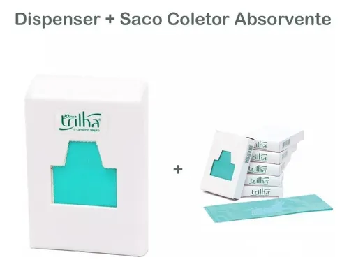 Kit 2 Suportes P/ Saquinho Descarte De Absorvente + 50 Sacos | MercadoLivre Kit 2 Suportes P/ Saquinho Descarte De Absorvente + 50 Sacos | MercadoLivre