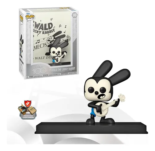 Funko Pop Oswald El Conejo De La Suerte 08 Disney Cover Envío Gratis