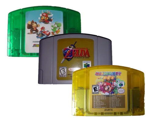 Mario 64, Kart 64, Smash, Mario Party 1 2 3 + Ocarinan64 | Envío gratis Mario 64, Kart 64, Smash, Mario Party 1 2 3 + Ocarinan64 | Envío gratis