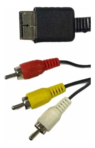 Cabo Av Audio E Video Rca Para Playstation 1, Ps2 E Ps3 Cabo Av Audio E Video Rca Para Playstation 1, Ps2 E Ps3