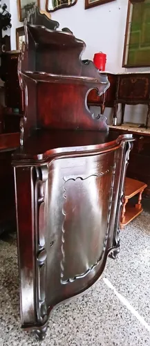 Antiguo Mueble Esquinero Con Biblioteca Estilo Reina Ana en venta en ... Antiguo Mueble Esquinero Con Biblioteca Estilo Reina Ana en venta en ...