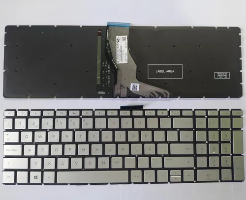 Teclado Original Para Hp 15 Bs 15 Cw 15 Ab 15 Cc Iluminado Cuotas Sin