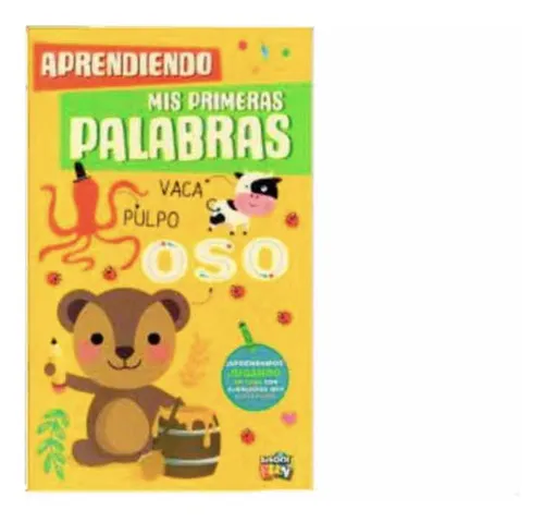 Libro Aprendiendo Mis Primeras Palabras Libro Aprendiendo Mis Primeras Palabras