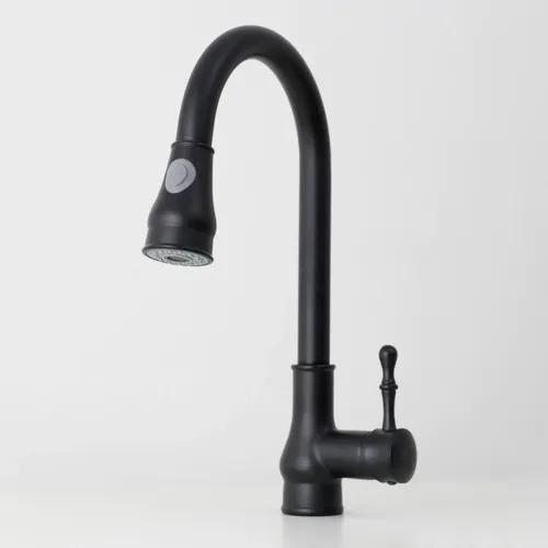 Griferia Cocina Monocomando Pico Extensible Negro Griferia Cocina Monocomando Pico Extensible Negro