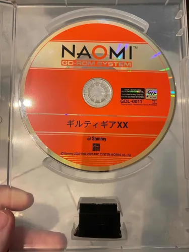 Guilty Gear Xx Sammy Sega Naomi Gd Rom Arcade Chave Original