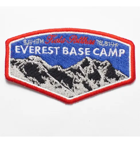 Patch Bordado Everest Base Camp Plc016l110a065 | MercadoLivre