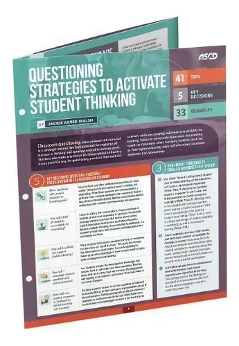 Questioning Strategies To Activate Student Thinking : Quick Reference ...