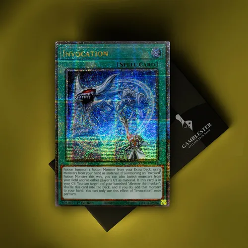 Invocation - Yugioh Ygo Tcg Quarter Century Secret Rare Invocation ...