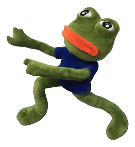 Peluche Rana Pepe Triste Sad Frog Memes Y Stickers Internet | Envío gratis Peluche Rana Pepe Triste Sad Frog Memes Y Stickers Internet | Envío gratis