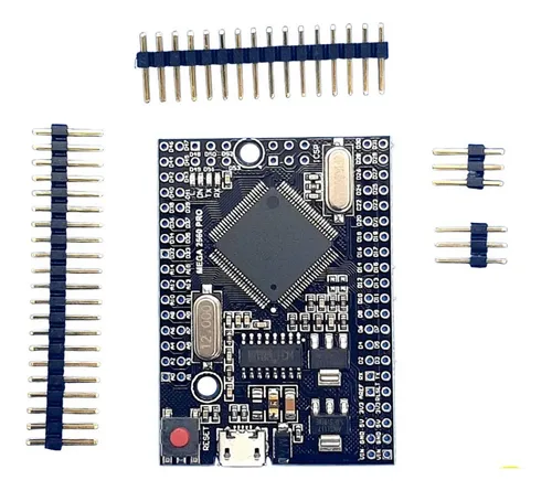 Placa Compatível Arduino Mega 2560 Pro Mini Ch340g 5v Placa Compatível Arduino Mega 2560 Pro Mini Ch340g 5v