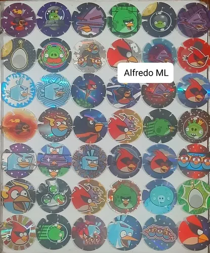 Tazos Angry Birds Space Sabritas 2012 | MercadoLibre
