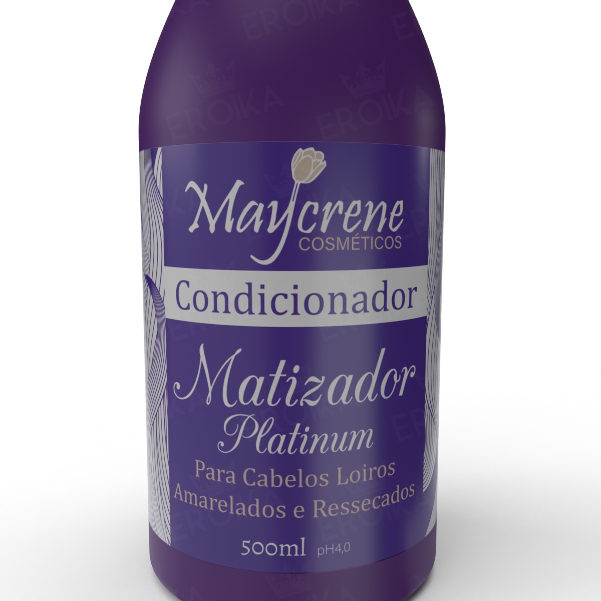 Shampoo Matizador Loiro Platinum Blond 500ml Maycrene Mercadolivre