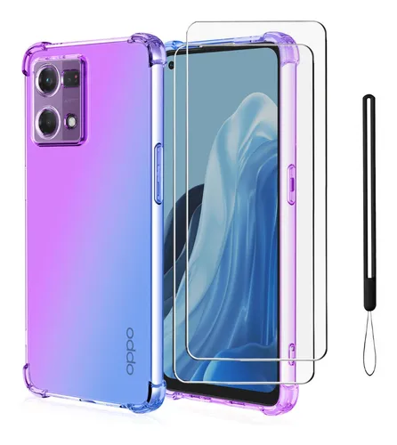 Funda 2 Micas Cuerda Para Oppo Reno 7 4g Reno 7 5g Meses Sin Interés