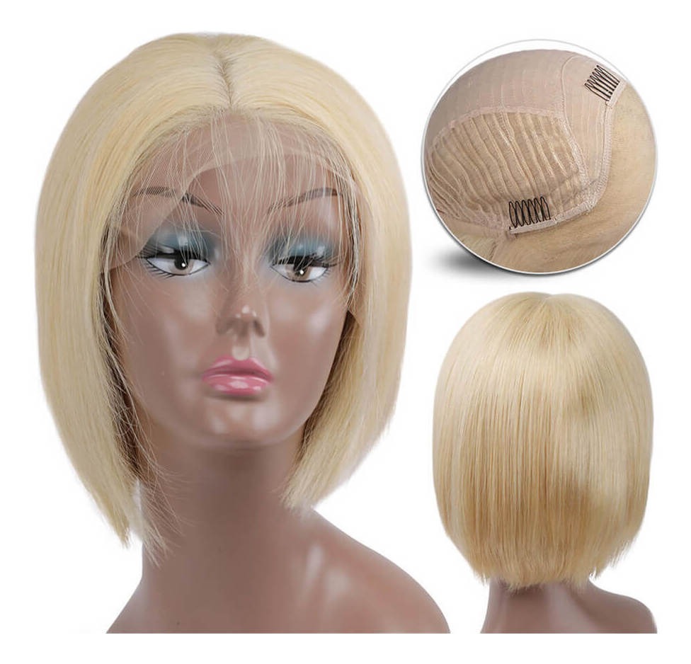 Peruca Frente Rendas 20cm Natural Cabelo Humano 613 Mercado Livre