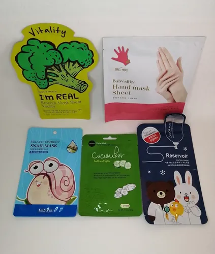 Paquete De 5 Mascarillas Coreanas Diferentes Marcas Original Meses