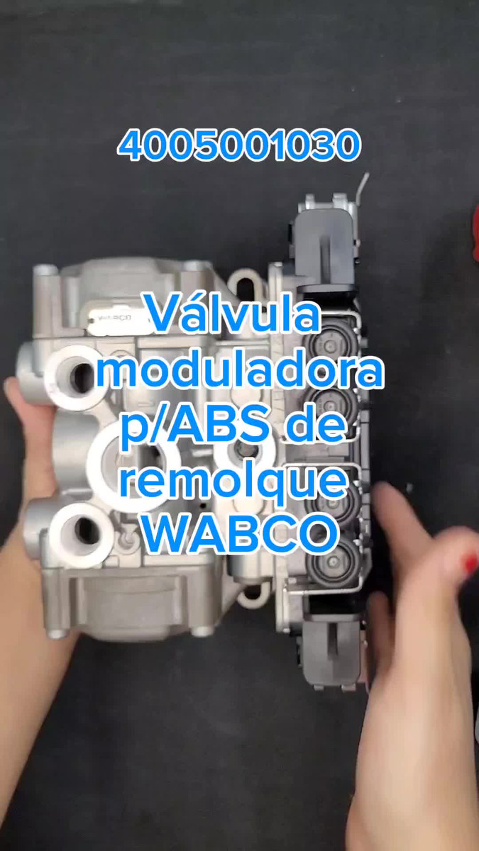 Válvula Moduladora P/abs De Remolque Wabco 4005001030 2 Ejes | Envío gratis
