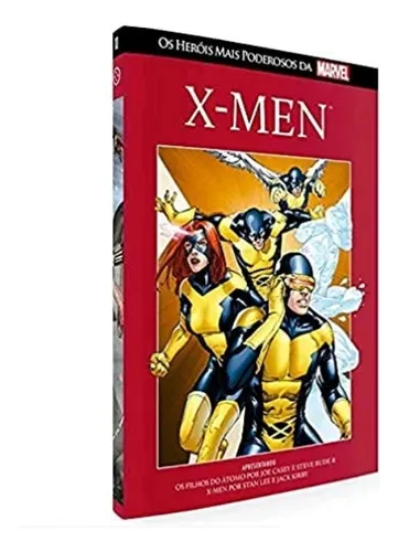 Livro Os Heróis Mais Poderosos Da Marvel X Men 10 Mercadolivre