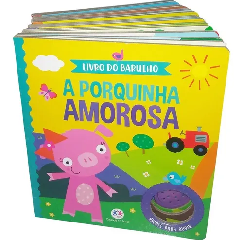 Livro Cartonado Infantil Sonoro Sons Da Fazenda Animais Folhas Duras A ... Livro Cartonado Infantil Sonoro Sons Da Fazenda Animais Folhas Duras A ...