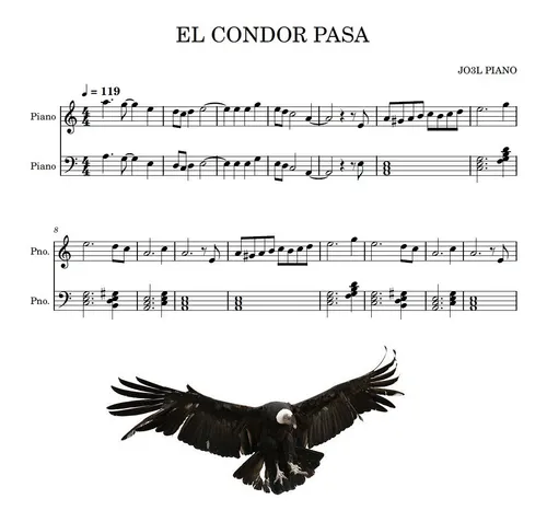 El Condor Pasa (partitura Piano) en venta en IIO Moquegua por sólo U$S ... El Condor Pasa (partitura Piano) en venta en IIO Moquegua por sólo U$S ...