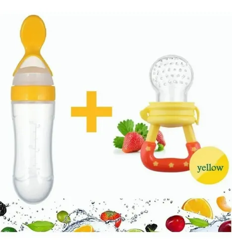 Chupón Alimentador Fruta Y Biberón Cuchara Para Papilla | Cuotas sin ... Chupón Alimentador Fruta Y Biberón Cuchara Para Papilla | Cuotas sin ...