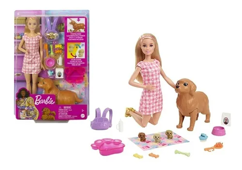 Muñeca Barbie Cachorros Recién Nacidos | Envío gratis Muñeca Barbie Cachorros Recién Nacidos | Envío gratis