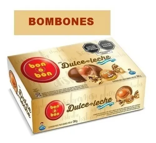 Chocolate Bombon Bon O Bon Dulce De Leche X 30 Unidades | Cuotas sin ...