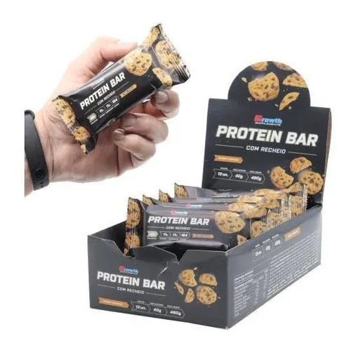 Barra De Proteinas Com Recheio Growth Caixa 12 Barrinhas Coo | MercadoLivre Barra De Proteinas Com Recheio Growth Caixa 12 Barrinhas Coo | MercadoLivre
