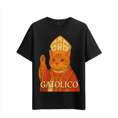 Tshirt Muscle Freaks Gato Catolico Estilo Gato Catolico | Meses sin interés