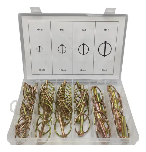 50 Piece Heavy Duty Lynch Pin Kit For Trailers & | MercadoLivre