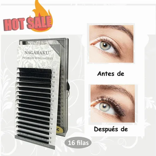Blister Nagaraku Mixto Para Extensiones De Pestañas Meses Sin Intereses