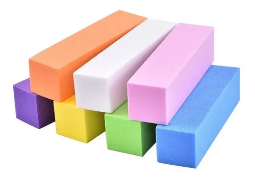 Juego de 10 bloques de papel de lija para uñas, gel acrílico, manicura ... Juego de 10 bloques de papel de lija para uñas, gel acrílico, manicura ...