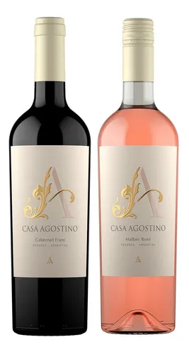 Combo Vino Cabernet Franc + Malbec Rosé Casa Agostino Combo Vino Cabernet Franc + Malbec Rosé Casa Agostino
