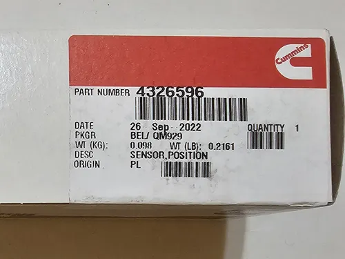 Sensor De Posicion De Cigueñal N14 Cummins 4326596 | Envío gratis Sensor De Posicion De Cigueñal N14 Cummins 4326596 | Envío gratis