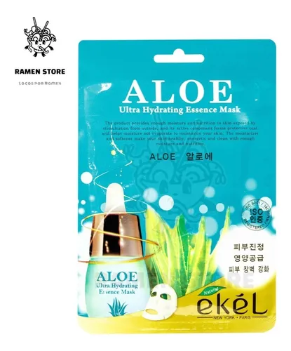 Mascarilla Facial Coreana Aloe Belleza Cuotas Sin Interés