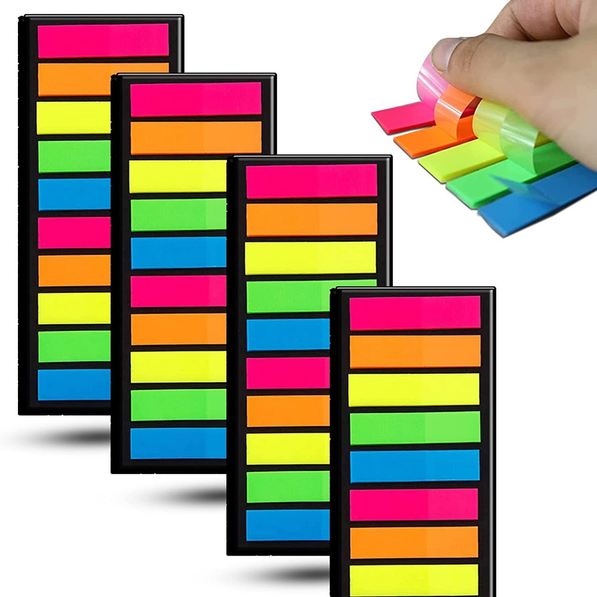 Notas Adhesivas Tipo Post It Mini Banderitas Fluorescentes R Meses