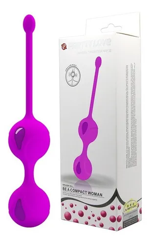 Bolas Chinas Kegel Incontinencia Ejercicios Pelvicos Silicon Color Violeta | MercadoLibre
